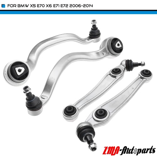 4x Lower Front Control Arm Kit for BMW E70 E71 E72 X5 X6 2006-2014 ...