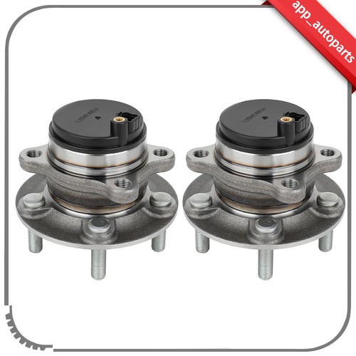 2 Rear Wheel Hub Bearings Assembly Fits Ford Fusion 2014 2015 -2020 ...