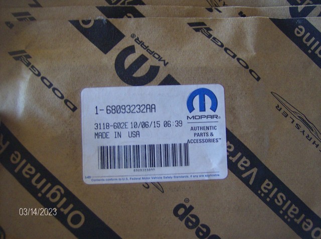 Exhaust Manifold Gasket-SXT, VIN: G Mopar 68093232AA for sale online | eBay