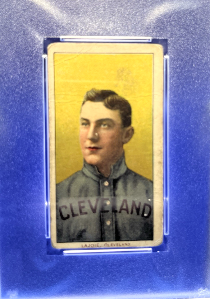 1909 T206 Nap LaJoie HOF Cleveland Portrait Piedmont 150 PSA 1.5 ...