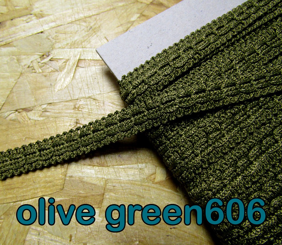 Chain Gimp Braid 14mm Upholstery braid trim Edging Chair Costume gimp ...