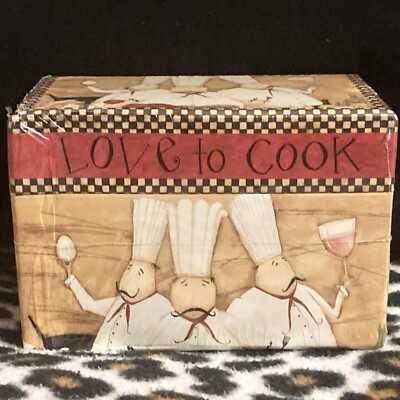 Lang Recipe Card Box | eBay