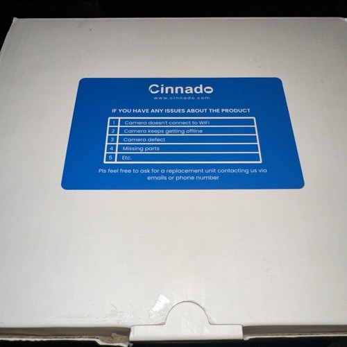 (2-PACK) Cinnado D1 2K Indoor Security Camera Baby or Pet Monitor with ...