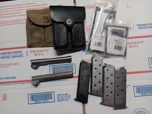 Colt 1911 Parts Lot - Barrels Mags And Parts | eBay