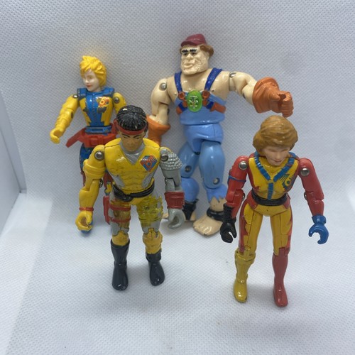 LJN BIONIC SIX action Figure Lot, Mechanic, Meh, Bunji, Helen, Well ...