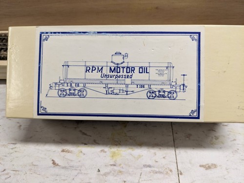 HOn3 Trout Creek tank car kit 3883 RPM motor oil NOS | eBay