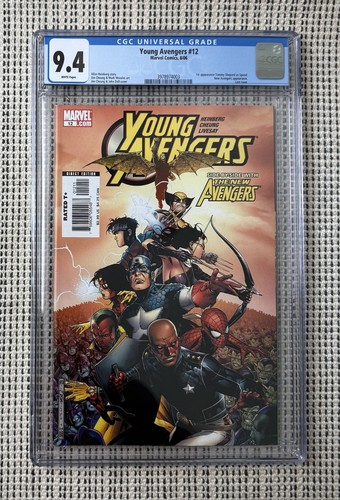 Young Avengers #12 CGC 9.4 Marvel Comics 2006 1st Appearance Kate ...