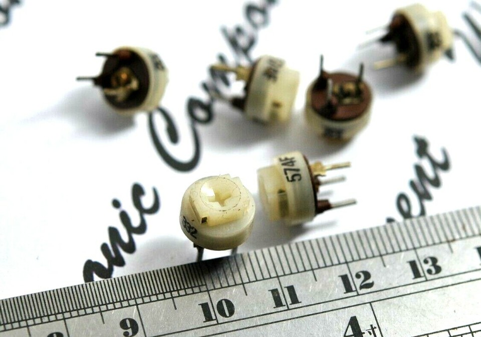 10pcs - ALPS 3K3 Horizontal Trimmer Potentiometer Resistor - NOS | eBay