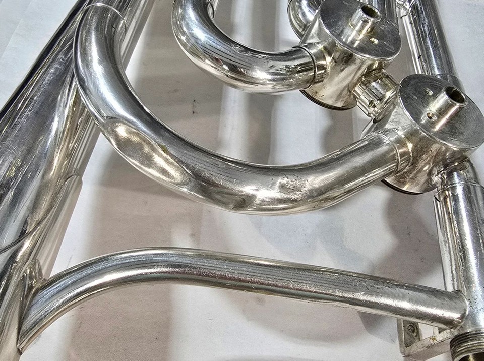 King Duo Gravis Silver Dual Rotor Bass Trombone -Replacement Parts- | eBay