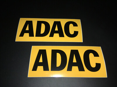 #492 ADAC Autoclub Club Racing Ralley Race Aufkleber Sticker Decal ...