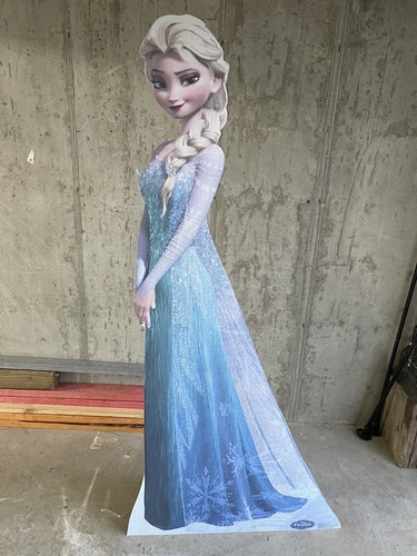 ELSA Disney FROZEN Snow Queen CARDBOARD CUTOUT Standee Standup Poster ...
