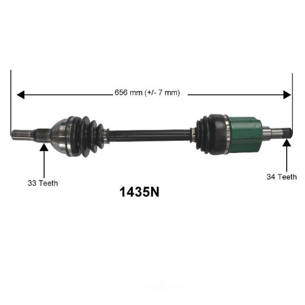 CV Axle Assembly-PDL OE Design Autopart Intl 1700-196929 for sale ...