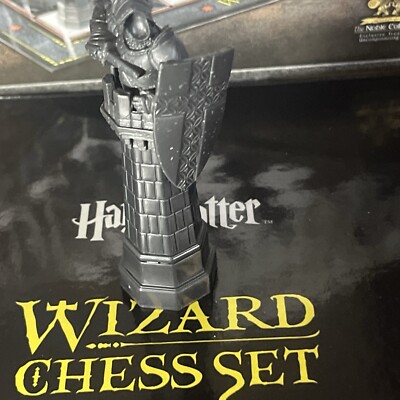 Harry Potter Wizard Chess The Noble Collection BLACK ROOK Replacement ...
