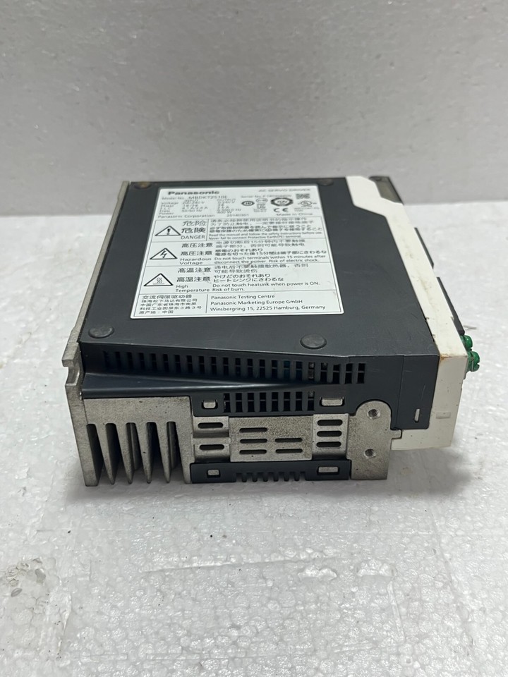 PANASONIC MBDKT2510E AC SERVO DRIVER 0-240V 400W 2.6A MOTOR ELECTRIC ...