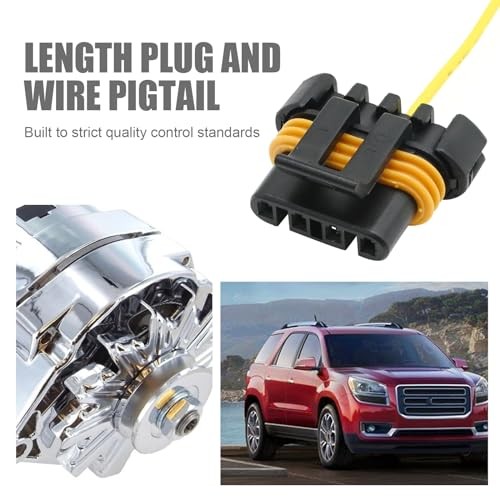 197-400 8Ft Plug Wire Pigtail Replacement for GM Alternators with 4 Pin ...