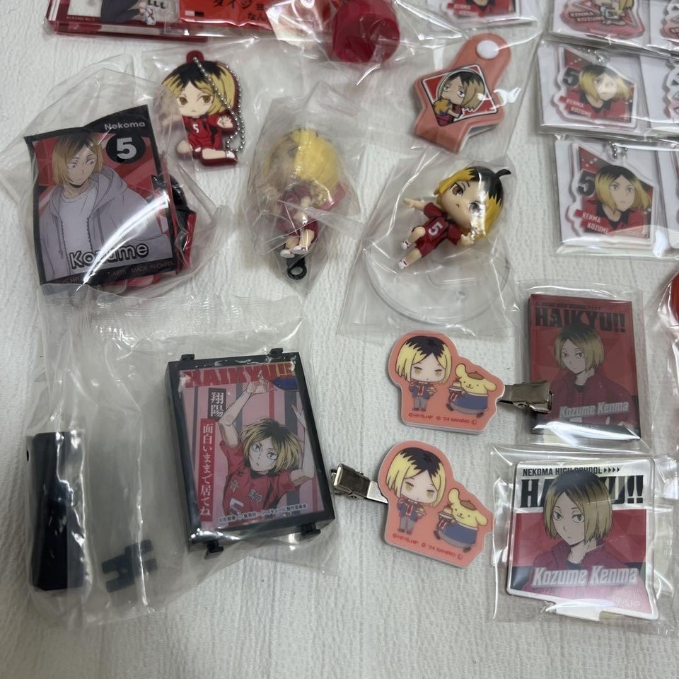 Haikyuu Kōzume Kenma Keychain Acrylic Stand Lot Collectible Character ...