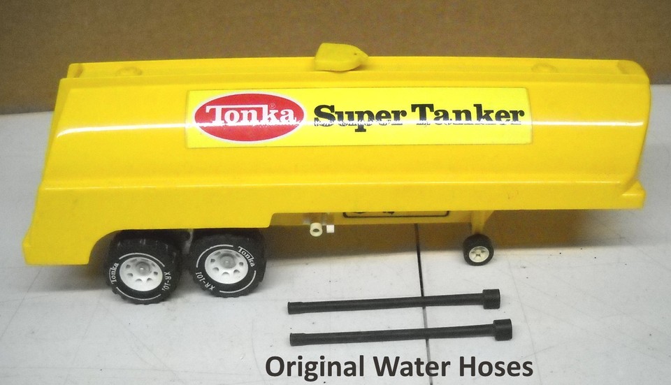 Vintage 1970's Tonka Super Tanker Truck with Original Water Hoses - See ...