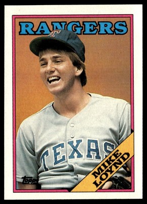 1988 Topps Mike Loynd Texas Rangers #319 | eBay