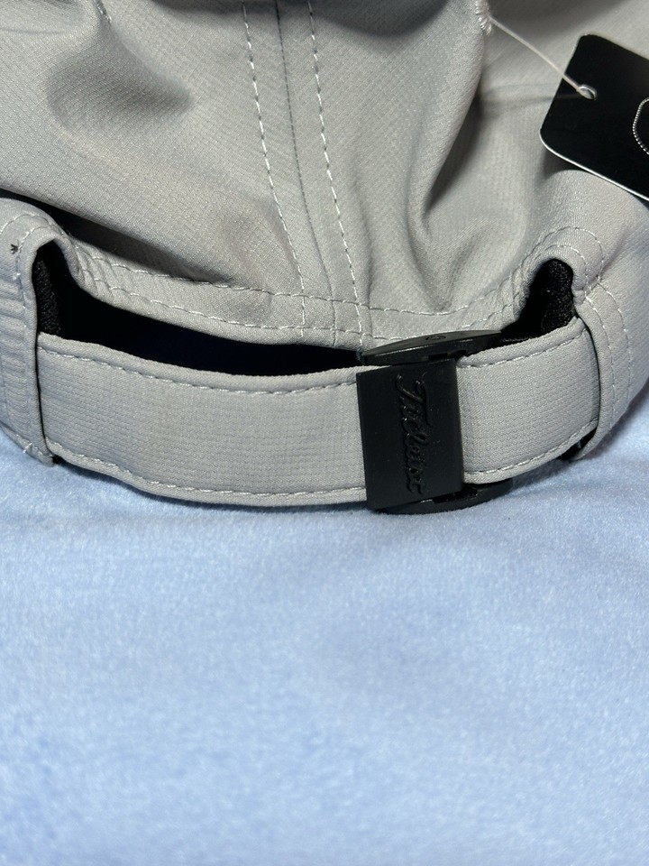 Titleist Performance Golf Hat in Gray/ 3-D Pink Logo Adjustable New ...