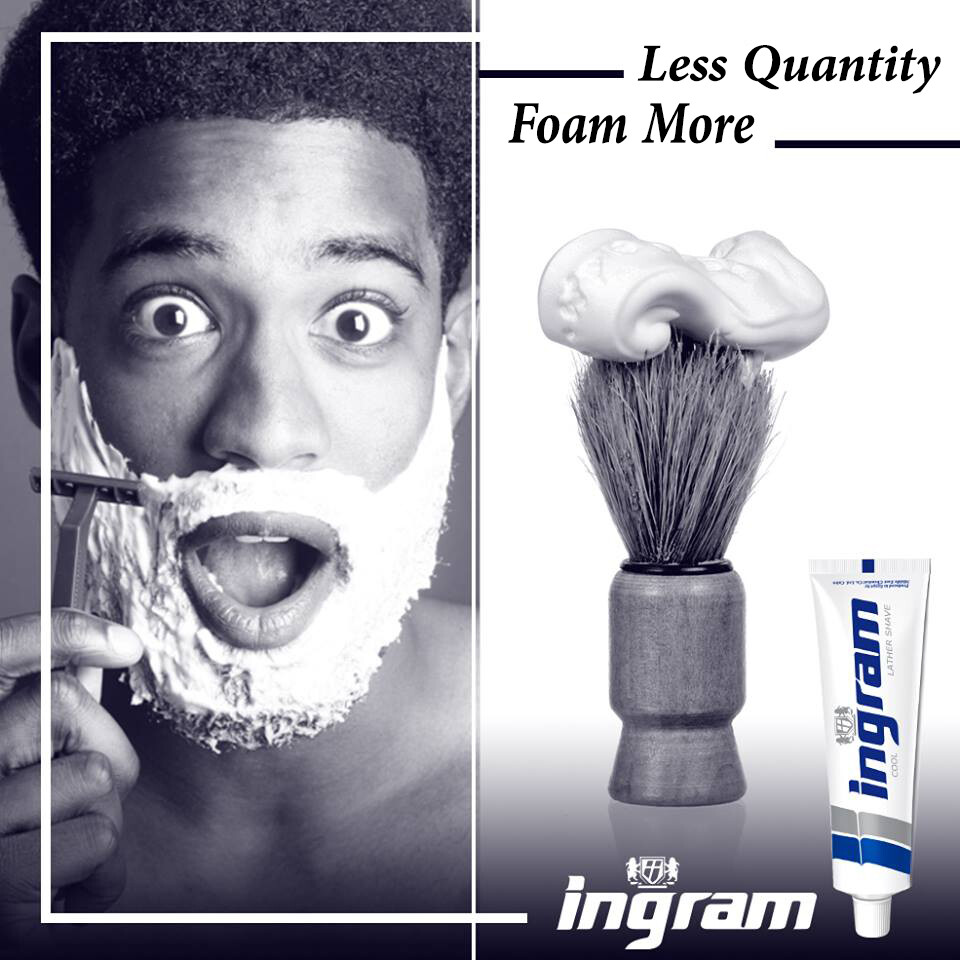 10 Tubes x 60 g Ingram Cool Lather Shave Cream Men Toilet Smoothing ...