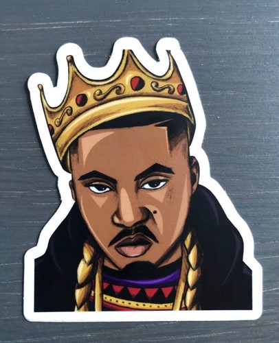 NAS Vinyl Sticker King’s Crown Very High Quality Rare Hip Hop 3” | eBay