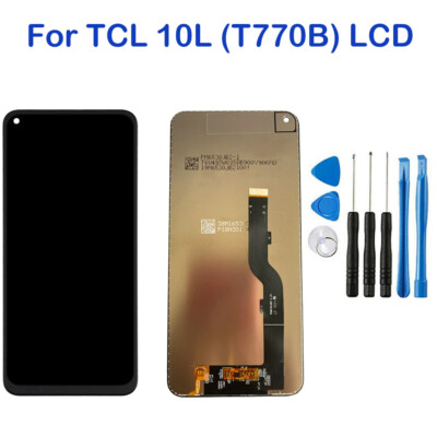 Replace For 6.53" TCL 10L (T770B) LCD Display Touch Screen Digitizer ...