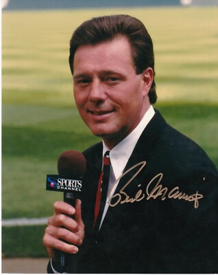 RICK MANNING CLEVELAND INDIANS ANNOUNCER SIGNED 8x10 | eBay