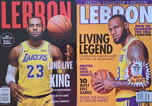 Lebron Collector's Edition Magazine Set Of 2 | eBay