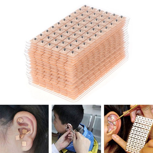 1200Pcs Acupuncture Magnetic Beads Auricular Ear Stickers Massage Ear ...