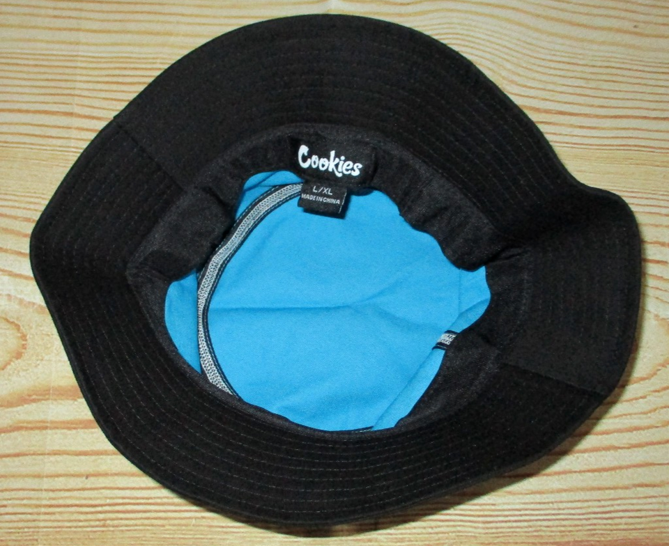 MENS COOKIES BLUE BLACK BUCKET HAT SIZE L/XL | eBay