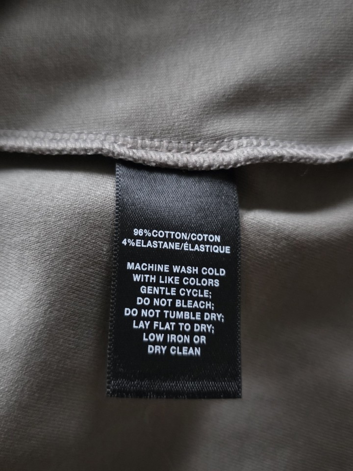 Lafayette 148 New York square-neck short-sleeve top in olive/grey color ...