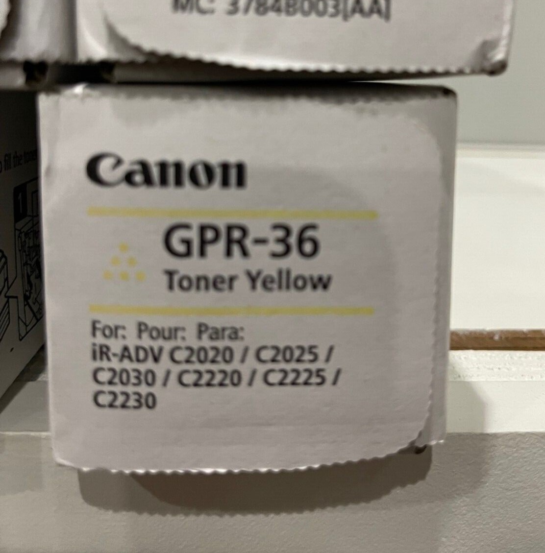 Canon GPR-36 Black Toner Cartridge - 3782B003AA for sale online | eBay