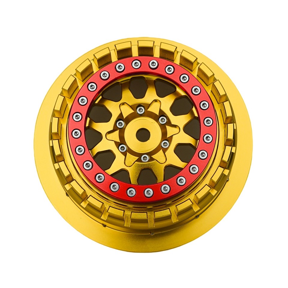 BeaxTurbo CNC Alu Beadlock wheel V2 Proline Hyrax Tire For Traxxas UDR ...