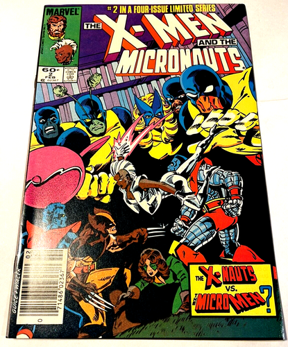 The X-Men and the Micronauts #2. Feb 1984. Marvel Comics. See Papas ...