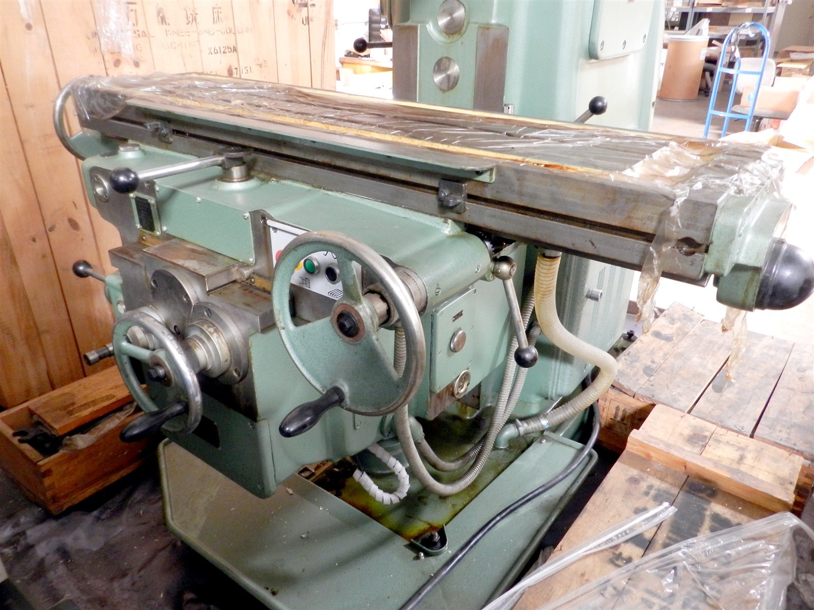 10 HP Universal Vertical C-Frame Mill 4V / NT50 Spindle CUTS HARD TOUGH ...