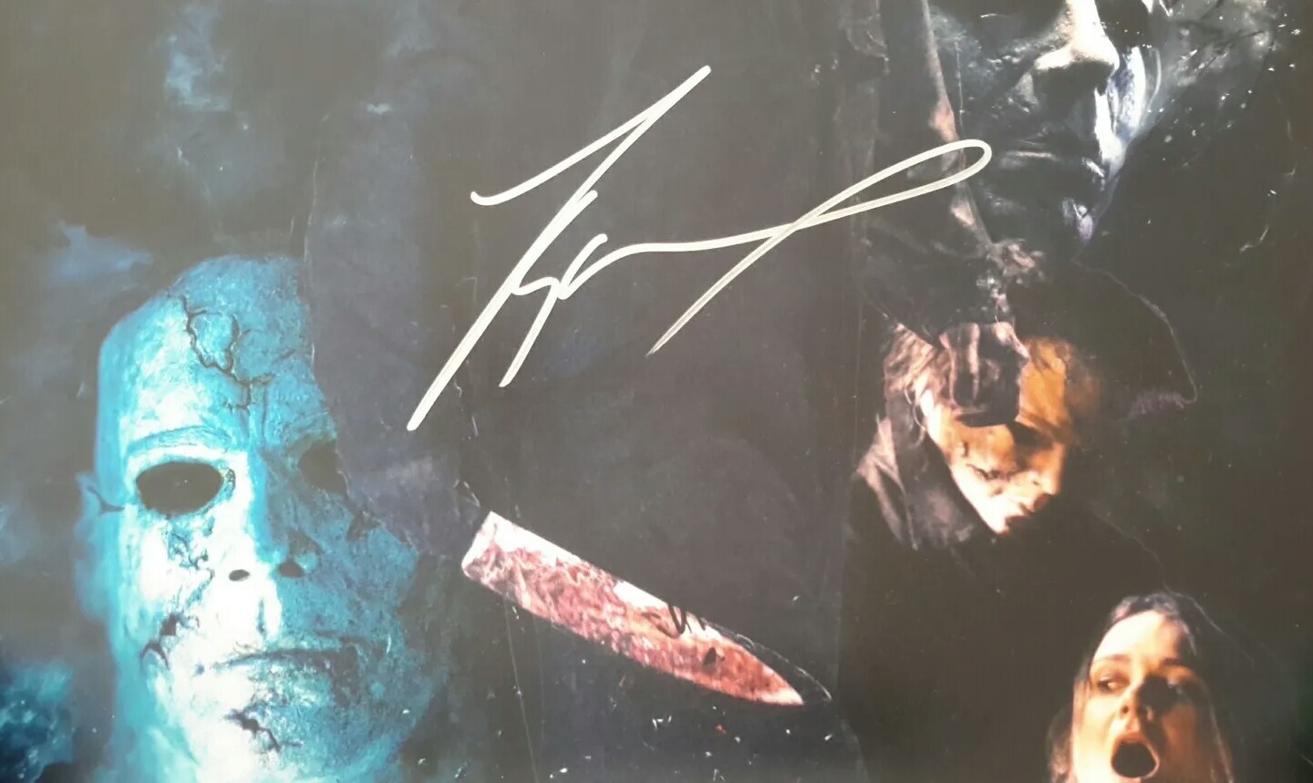 Tyler Mane Signed Autograph Michael Myers Halloween BAM Box, 16x20 ...