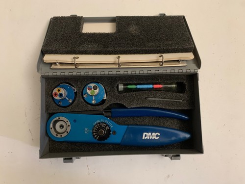 DMC Daniels M83507/11-01 Tool Kit For MIL C 22520/1 Crimping Tool W/ 2 ...