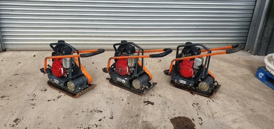 BELLE PCX320 WACKER PLATE HONDA PETROL ENGINE LOW VIB COMPACTOR PLATE ...