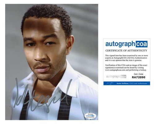 John Legend AUTOGRAPH Signed 8x10 Photo B ACOA | eBay