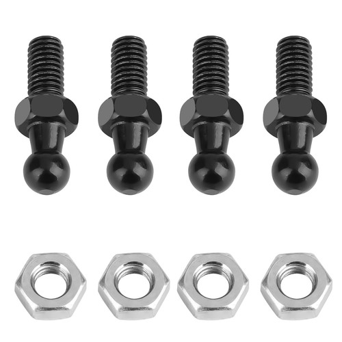 4pcs Ball Mount Threaded Stud Brackets 10mm Gas Prop Strut Spring RV ...