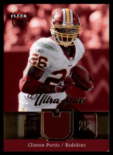 2007 Ultra Stars Clinton Portis Washington Redskins #US-PO | eBay