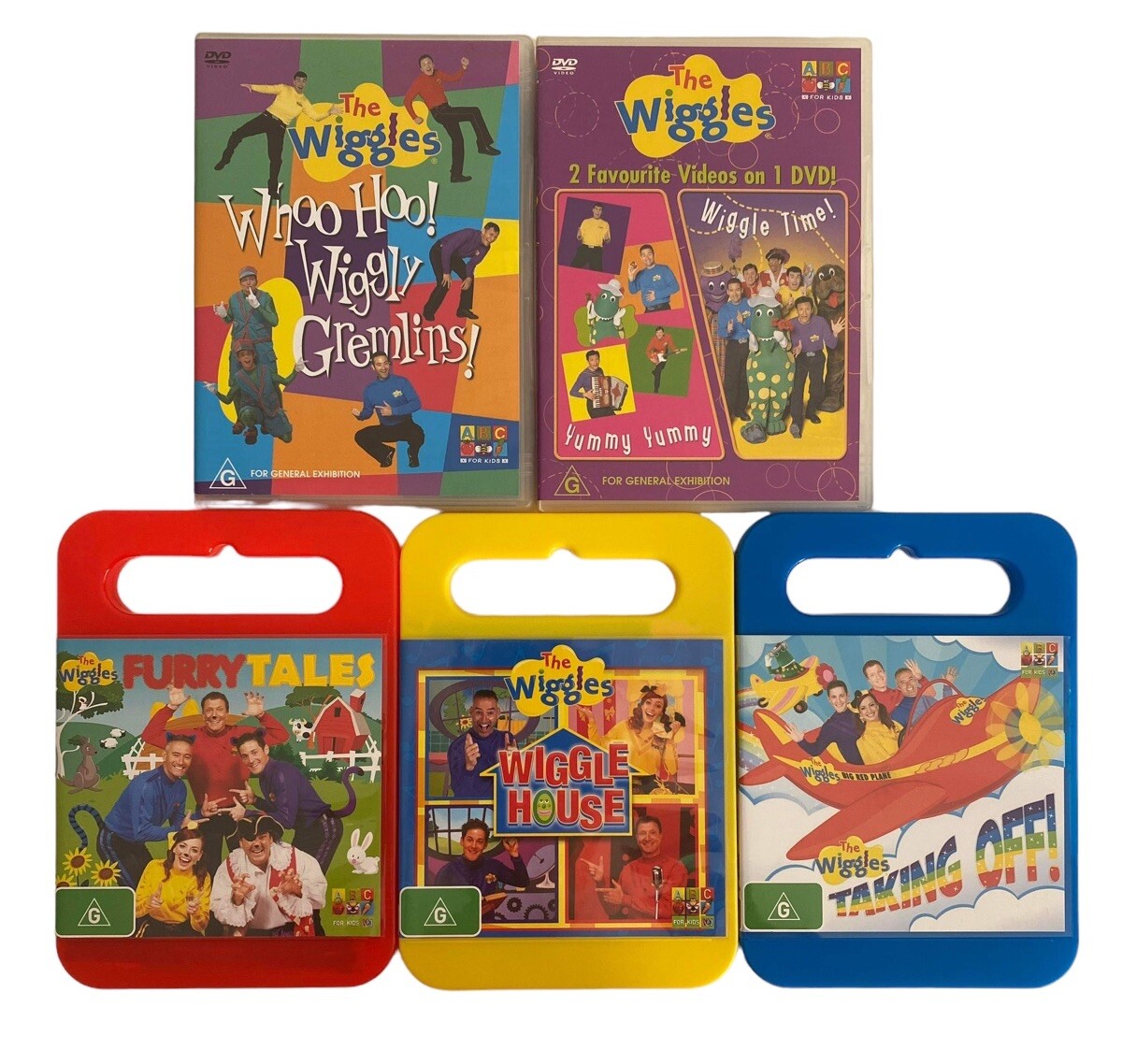 5x The Wiggles Region 4 DVD Set OG Wiggles | Grelly USA