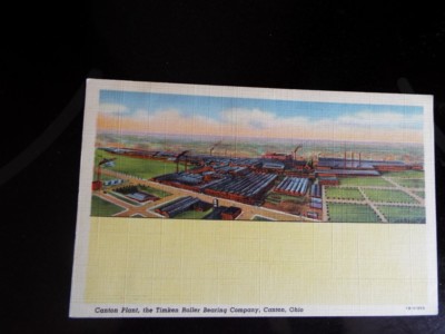 Canton Plant Timken Roller Bearing Company Canton Ohio Vintage Postcard ...
