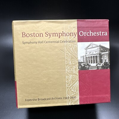 Boston Symphony Orchestra Centennial Celebration [IMG 12 CD Box Set ...
