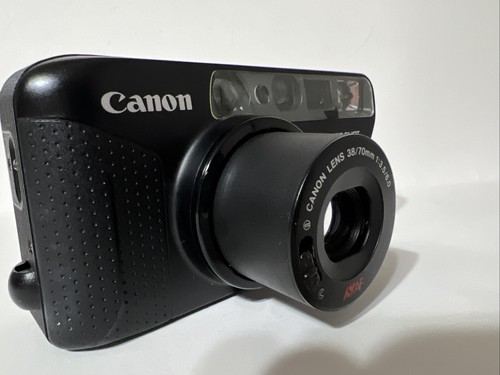 Canon Sure Shot TELEMAX Tele Max 35mm Point & Shoot Film Camera - READ ...