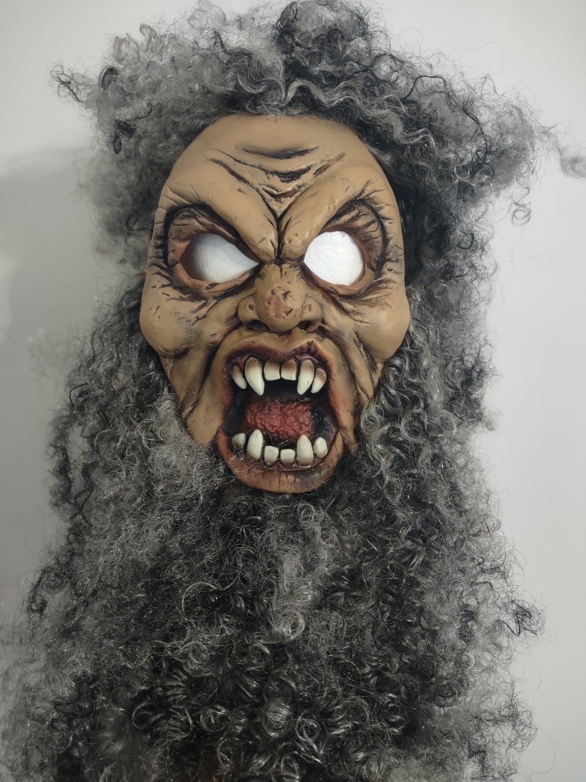 Vintage Creepy Scary Realistic Halloween Mask | eBay