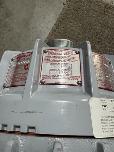 APPLETON Codemaster CMLED25G5BU Dust Ignition Explosion Proof Lighting ...