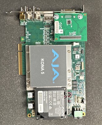 AJA KONA 5 12G-SDI HFR 8K Capture & Playback Card KONA-5-R0 107984-R1 ...