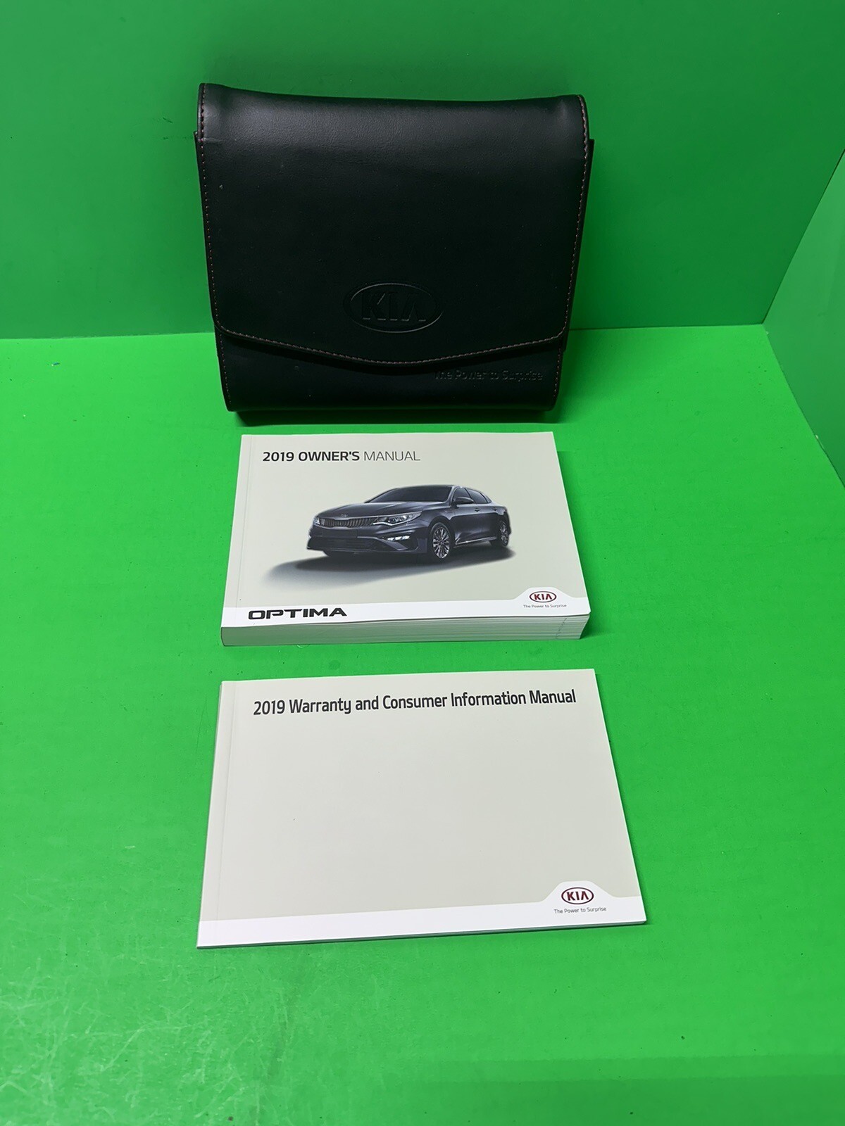 2019 KIA OPTIMA OWNER'S MANUAL & CASE & FREE U.S. SHIPPING | eBay