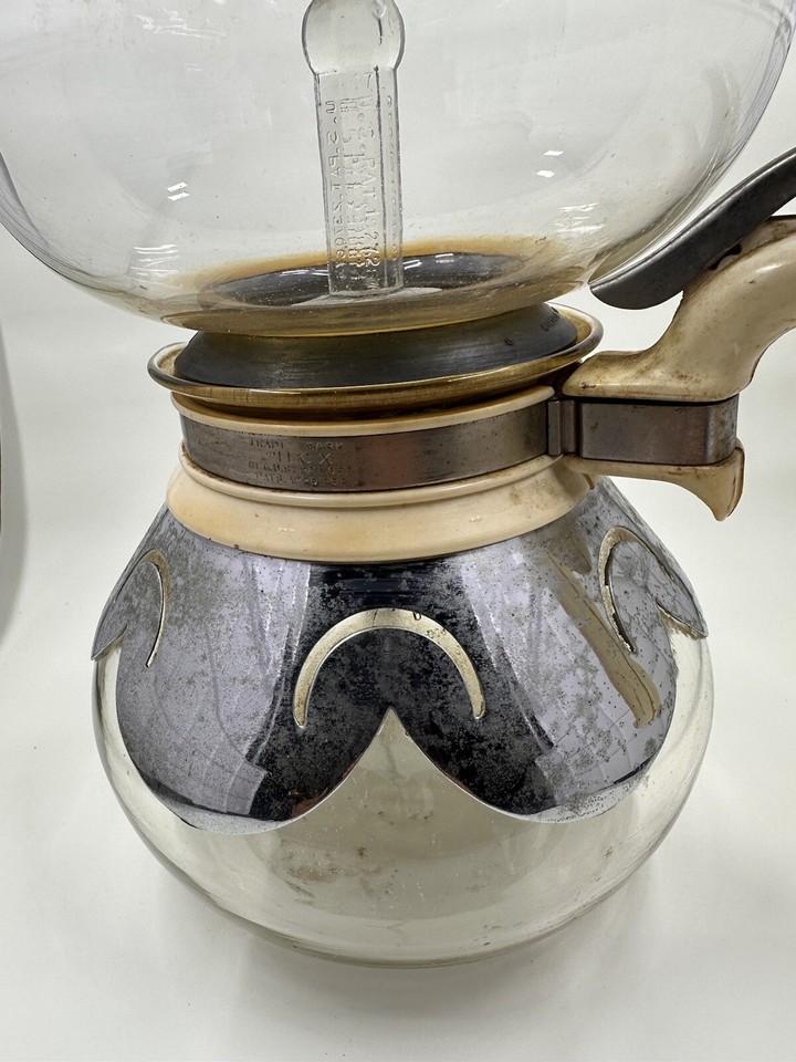Vintage 1930s Pyrex Silex Double Bubble Percolator Coffee Pot Maker ...